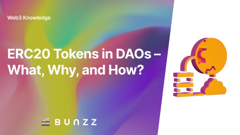 ERC20 Tokens in DAOs - What, Why, and How? ERC20 Tokens in DAOs - What, Why, and How?