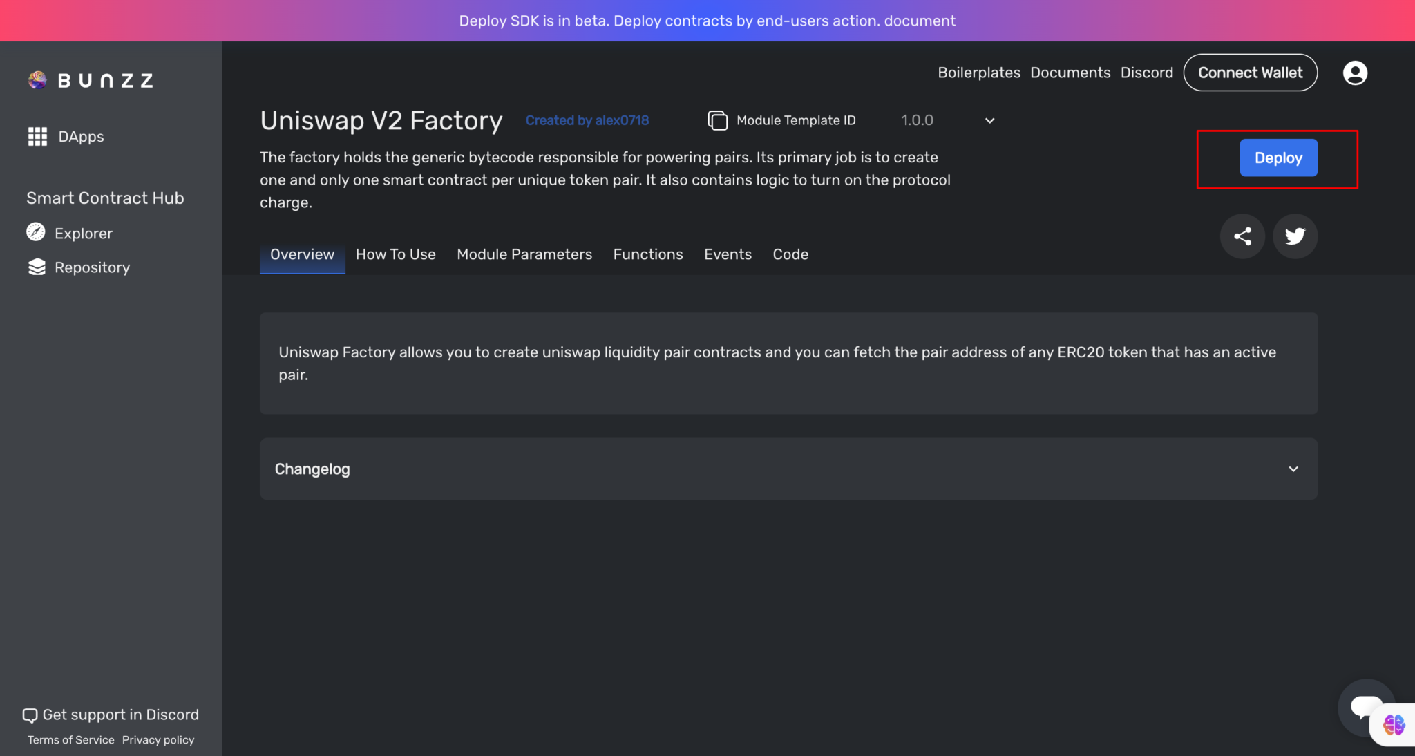 How to Build DApps with the Uniswap V2 Factory Contract Module