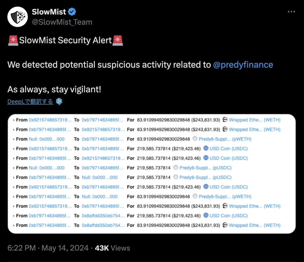 The $460,000 Exploit on Predy Finance Caused by Smart Contract ...